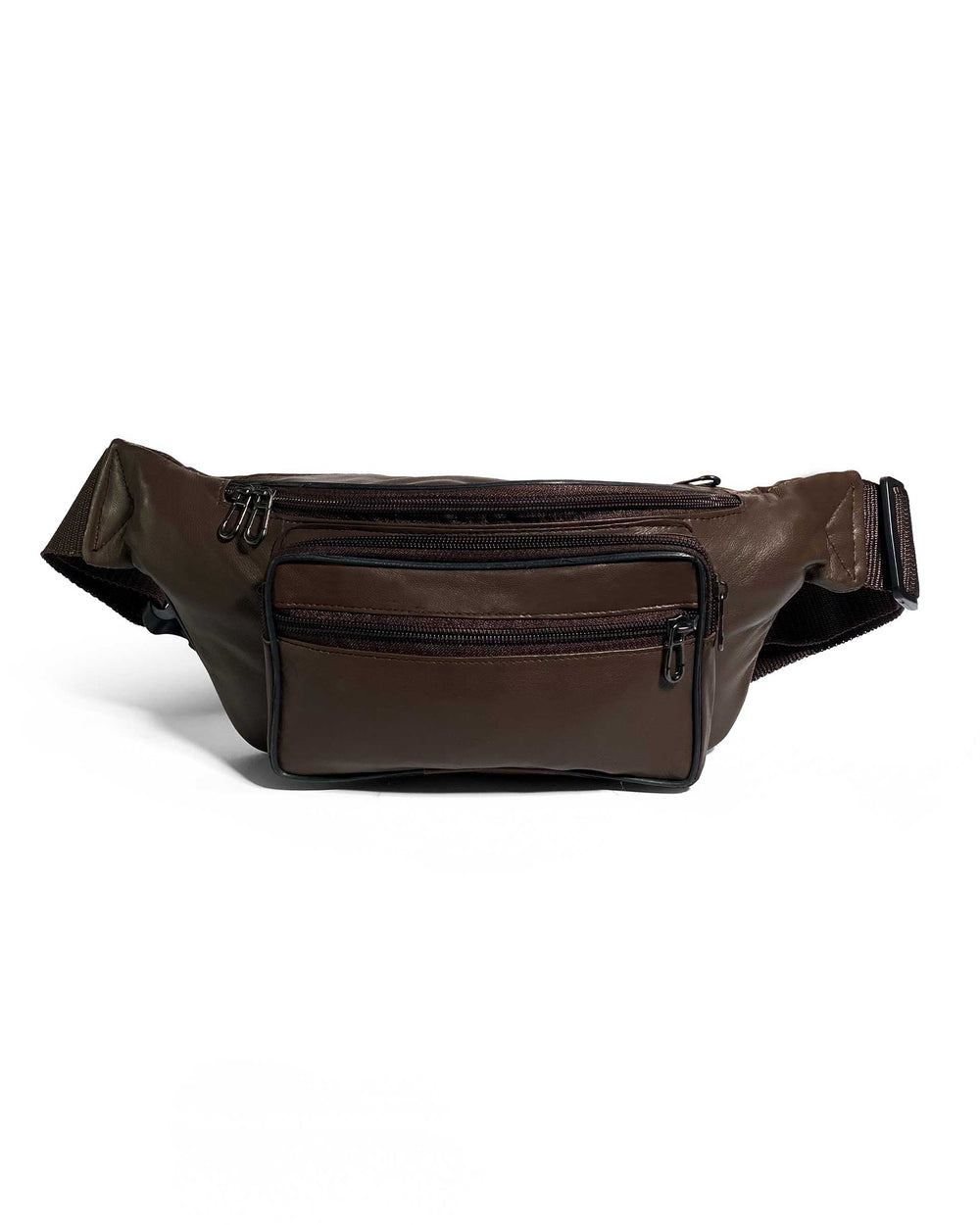 Unisex Leather Crossbody Fanny Pack